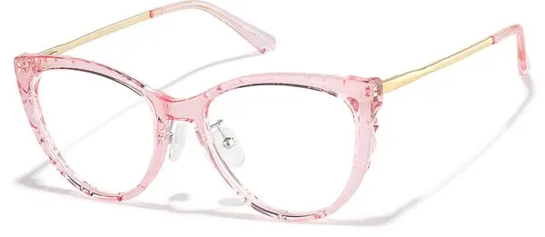 Zenni Cat-eye Full Rim Eyeglasses - Pink
