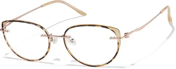 Zenni Cat-eye Full Rim Eyeglasses - Tortoise