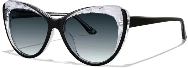 Zenni Cat-eye Full Rim Sunglasses - Black