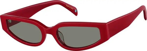 Zenni Cat-eye Full Rim Sunglasses - Red