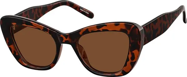 Zenni Cat-eye Full Rim Sunglasses - Tortoiseshell
