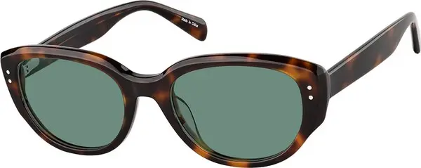 Zenni Cat-eye Full Rim Sunglasses - Tortoiseshell
