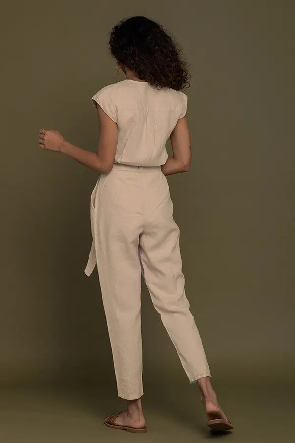 REISTOR Evening Chai Jumpsuit - Neutral
