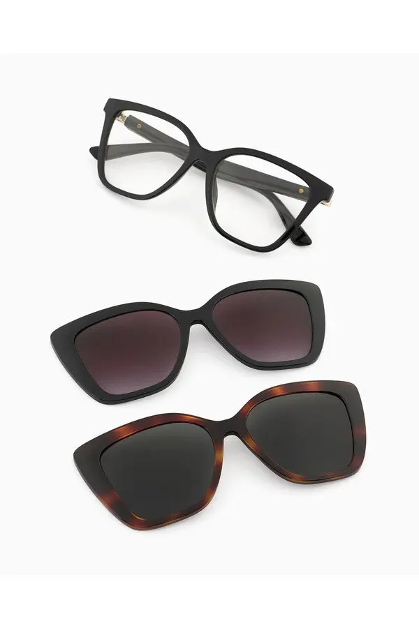 Emporio Armani Cat-eye Sunglasses - Black