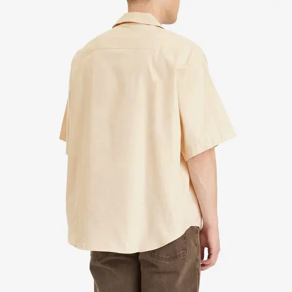 AMI Paris Cotton Short Sleeve Boxy Shirt
