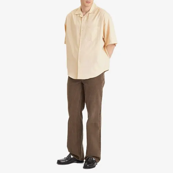 AMI Paris Cotton Short Sleeve Boxy Shirt