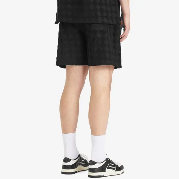 Amiri Ma Quad Toweling Shorts - Black