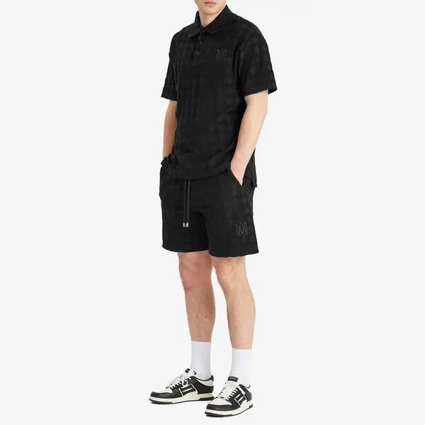 Amiri Ma Quad Toweling Shorts - Black