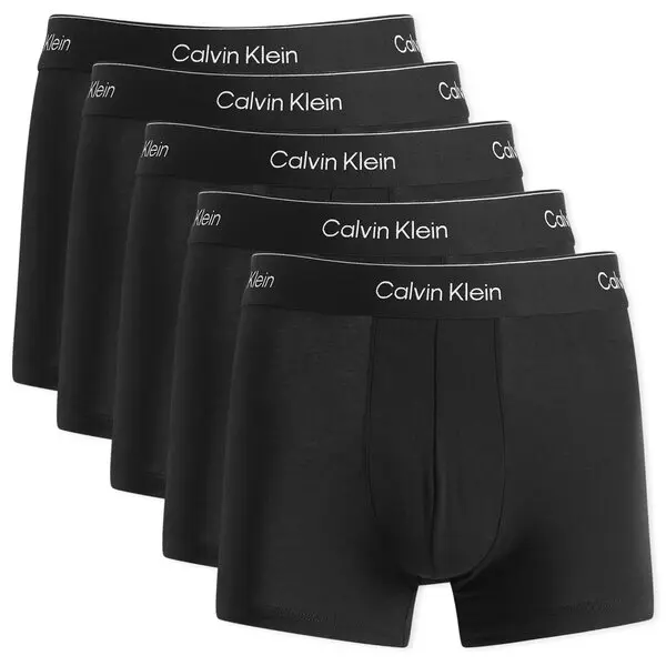 Calvin Klein Icon Trunk 5 Pack - Black