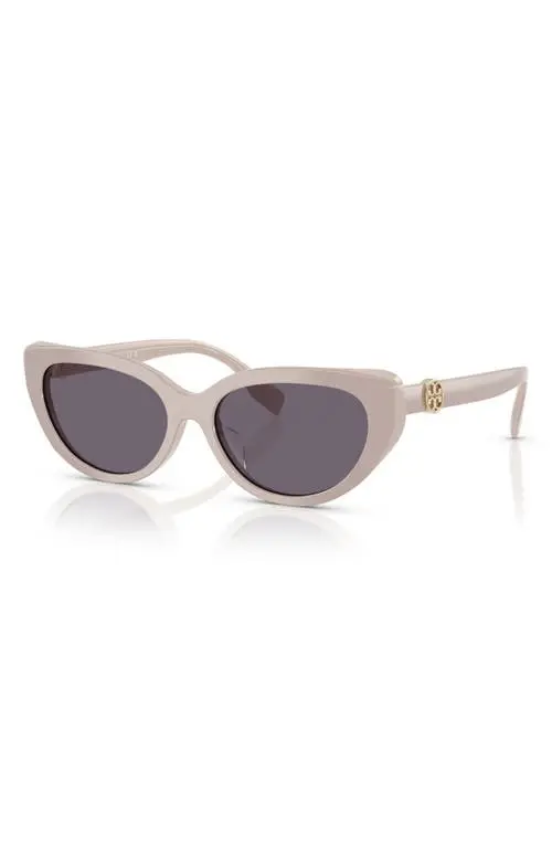 Tory Burch 55mm Cat Eye Sunglasses - Crystal