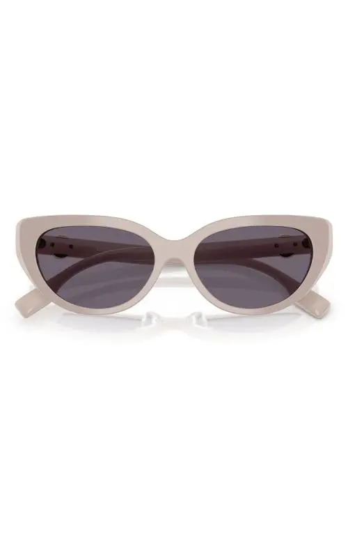 Tory Burch 55mm Cat Eye Sunglasses - Crystal