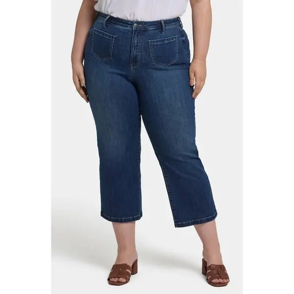 NYDJ Coco Cool Embrace® Crop Wide Leg Jeans