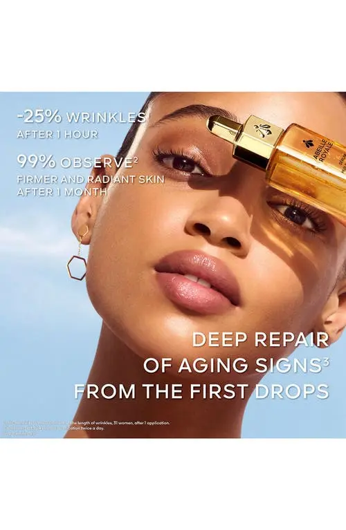 GUERLAIN Abeille Royale Anti-aging Youth Watery Oil Serum Set $220 Value