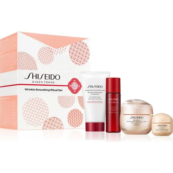 SHISEIDO Wrinkle Smoothing Ritual Set $133 Value - None