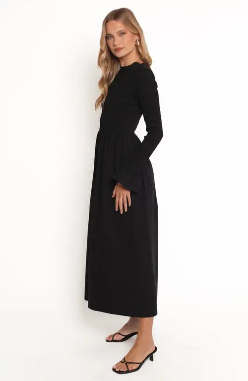 petal and pup long sleeve maxi dress Laquin Long Sleeve Maxi Dress - Pink