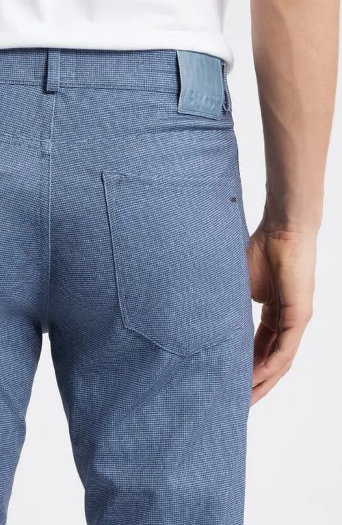 BRAX Chuck Hi Flex Microprint Modern Fit Pants - 26-storm