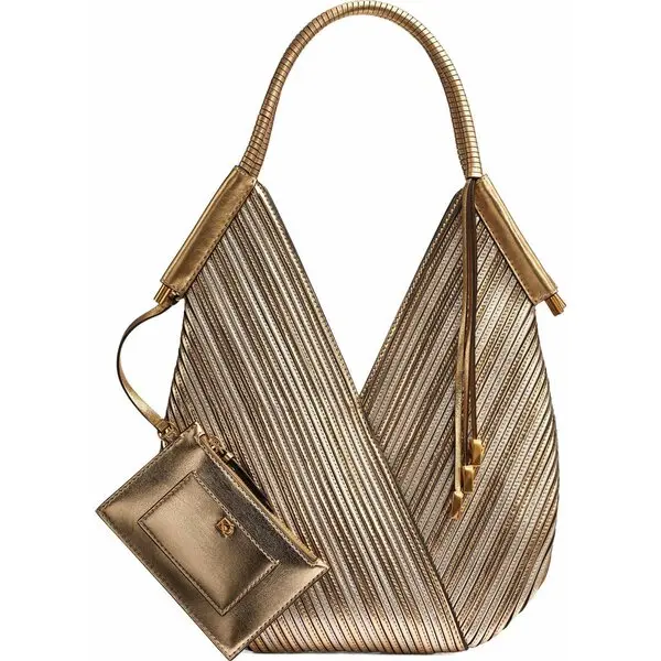 Donna Karan New York Baldwin Mini Metallic Shoulder Bag