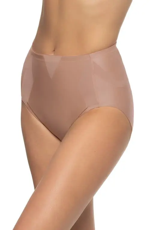 Felina Uplifted Shaper Briefs - Rose Tan