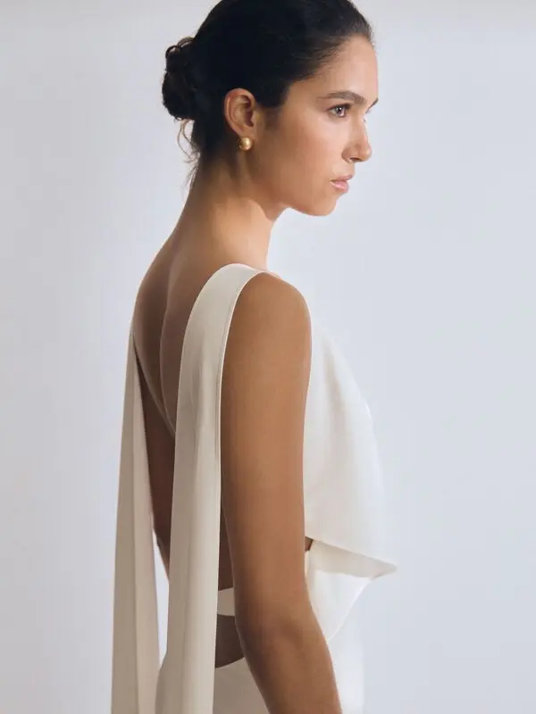 REISS Brackley Atelier Duchess Satin Maxi Dress