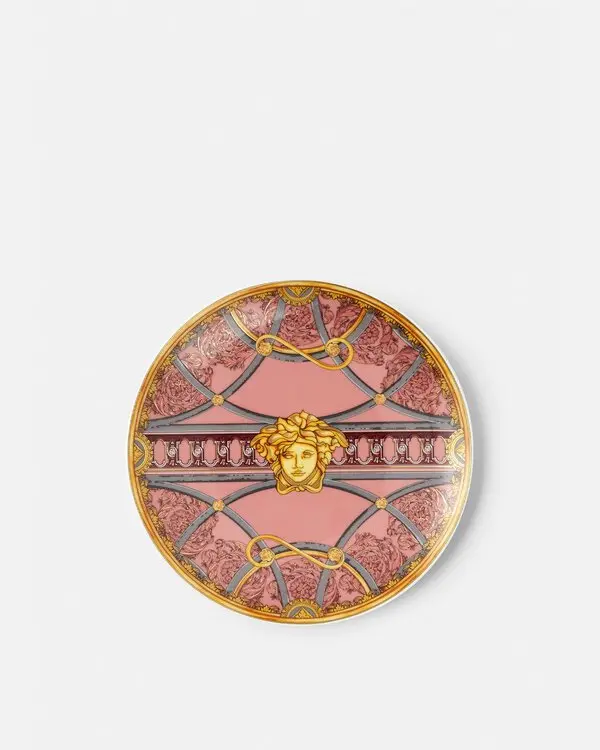 Versace La Scala Del Palazzo Rosa Small Plate 17 Cm