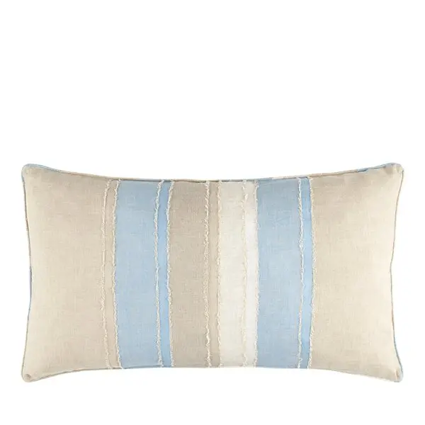ANNIE SELKE Moon Hills Linen King Sham - Lapis