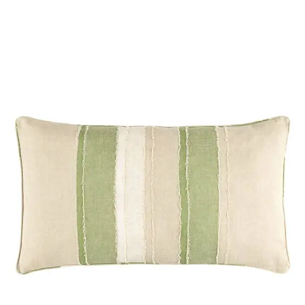 ANNIE SELKE Moon Hills Linen King Sham - Olive
