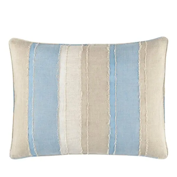 ANNIE SELKE Moon Hills Linen Standard Sham - Lapis