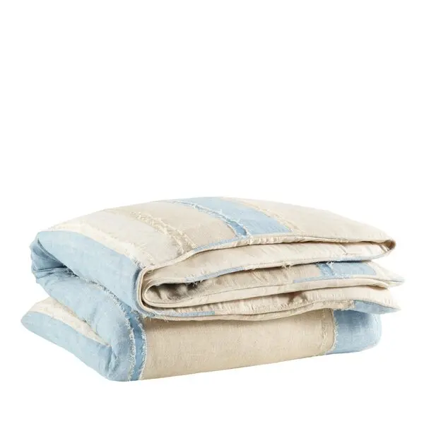 ANNIE SELKE Moon Hills Linen Duvet Cover, Twin