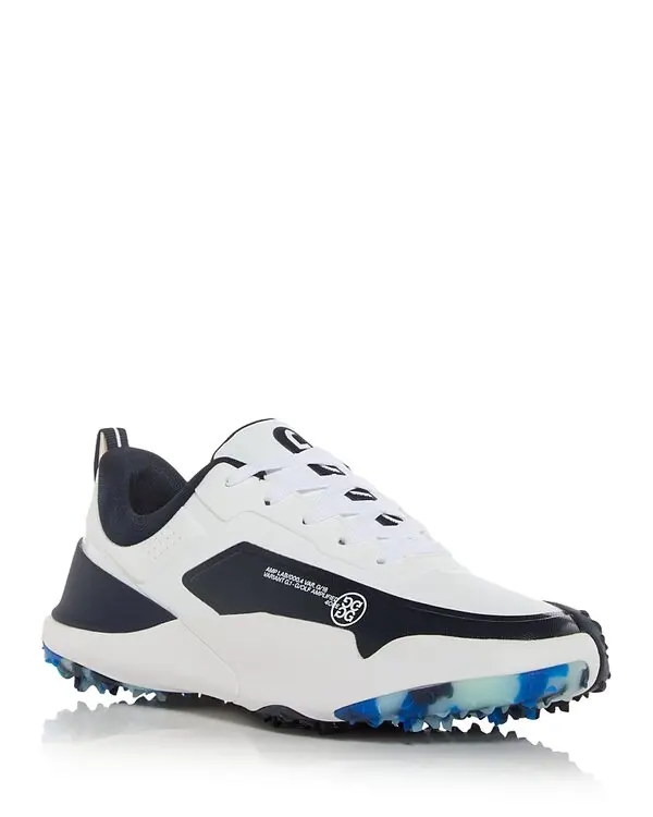G/fore G/18 Lace Up Golf Shoes - Snow/twilight