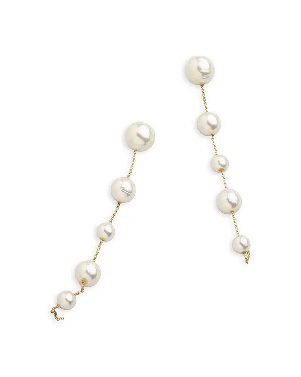 Baublebar Madeline Imitation Drop Earrings - Pearl