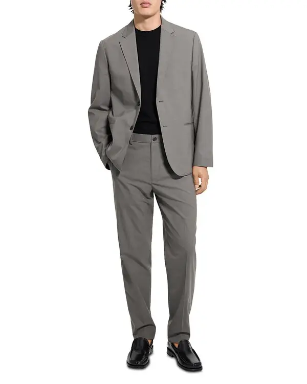 Theory Clinton Blazer In Motion Wool - Morel
