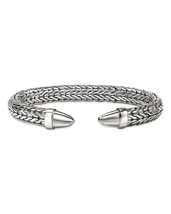 John Hardy Sterling Spear Polished Cuff Bracelet - Silver