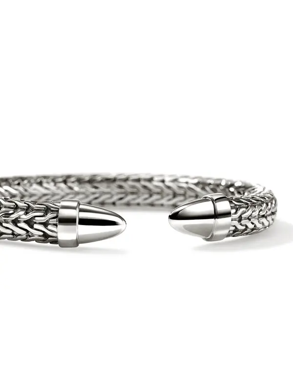 John Hardy Sterling Spear Cuff Bracelet - Silver