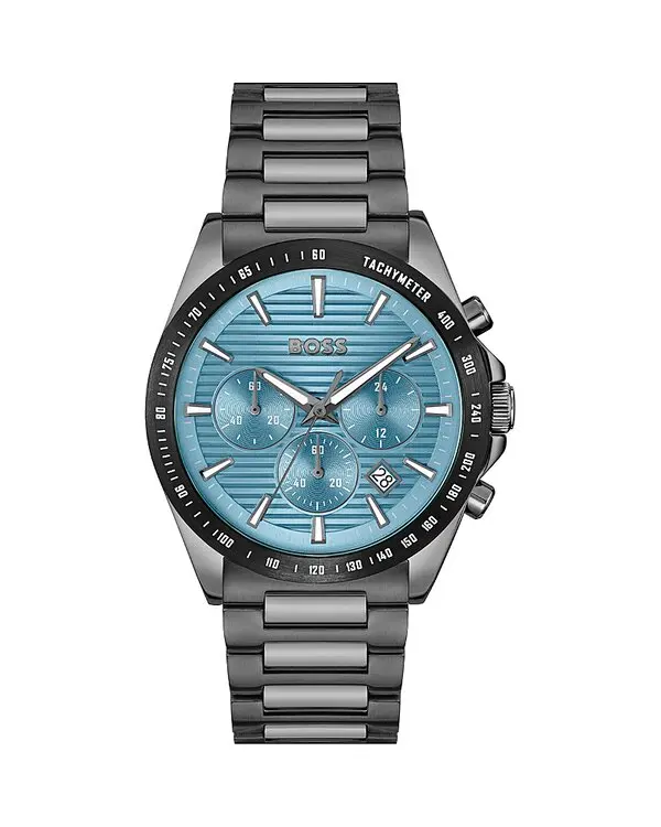 Hugo Boss Strike Chronograph 41mm - Blue/black
