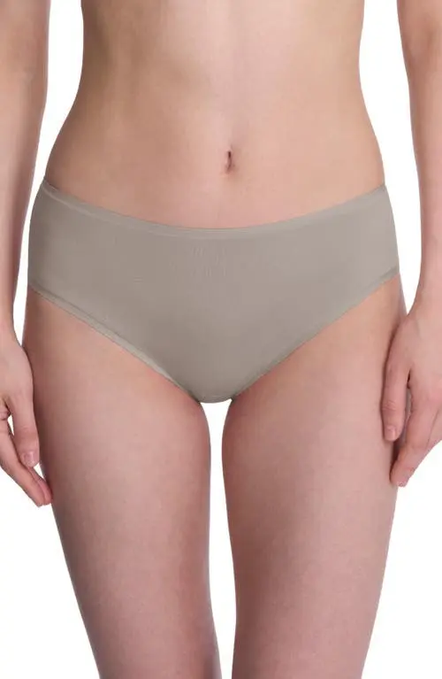 Natori Bliss Bare Cotton Hipster - Smoky