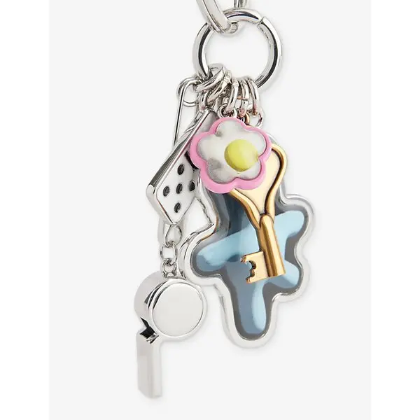 Marc Jacobs The Sticker Metal Bag Charm
