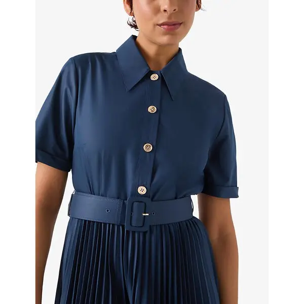 lk bennett shirt dress LK Bennett Qatar | Bella Shell  Print Cotton Shirt Dress. New Collection  available in store at LK Bennett Villaggio Mall. Visit our store in  Villaggio Mall