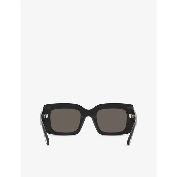 TOM FORD Brigitta Rectangle-frame Sunglasses - Black
