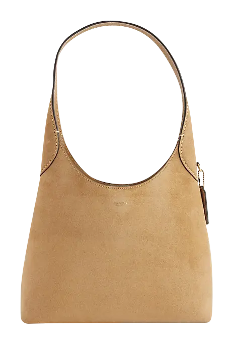 COACH Brooklyn 28 Suede Shoulder Bag