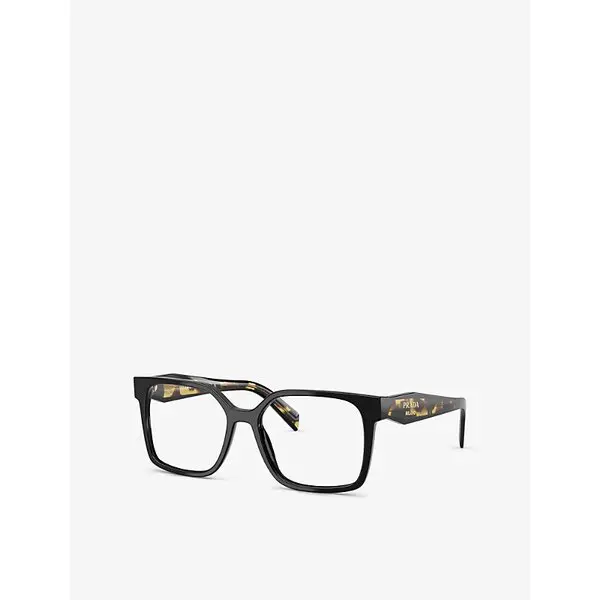 Prada B03v Square-shape Acetate Sunglasses