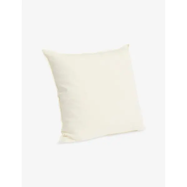 HAY Square Cotton And Linen Cushion 60cm X 60cm - Cream