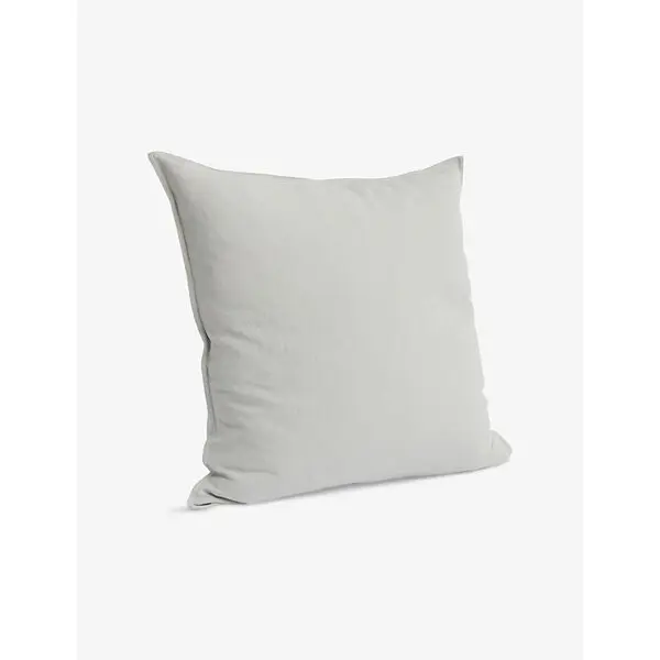 HAY Square Cotton And Linen Cushion 60cm X 60cm - Sky Grey