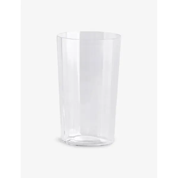 HAY Angle Faceted Drinking Glass - Clear