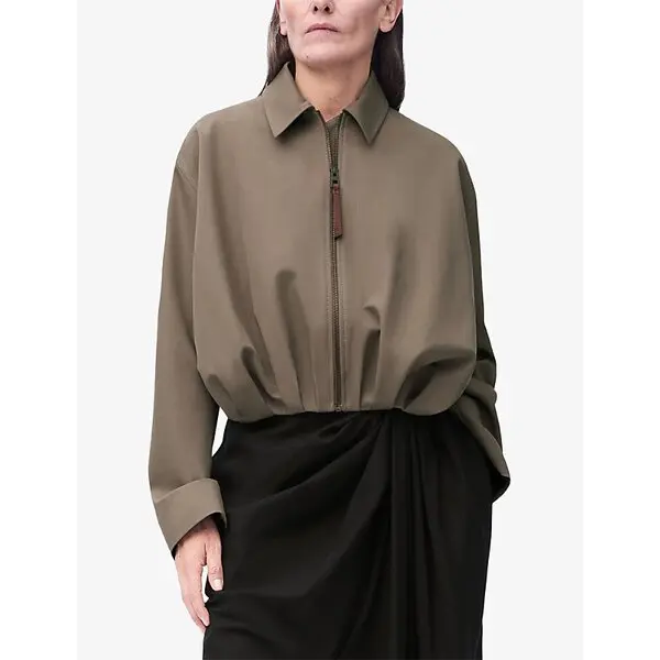 Loewe Draped-hem Jacket
