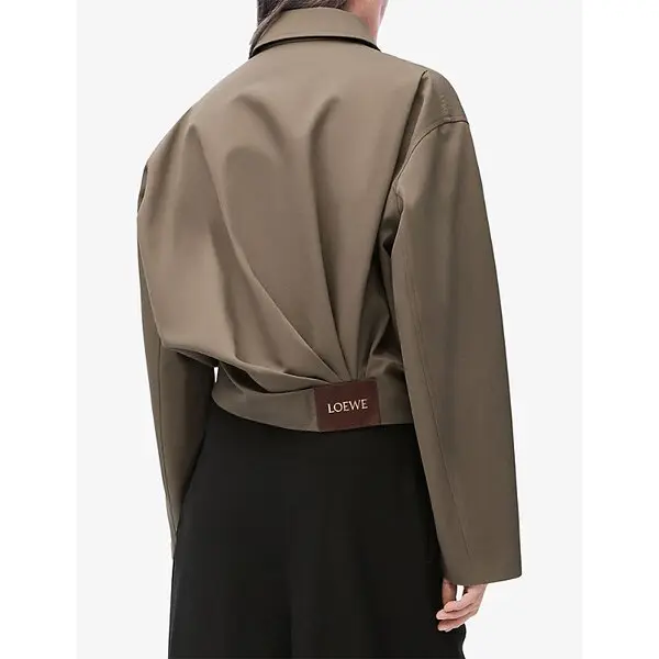Loewe Draped-hem Jacket