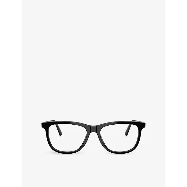Miu Miu Mu 01wv Acetate Eyeglasses - Black
