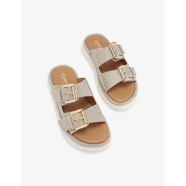 Carvela Pavilion Jewel-embellished Woven Sandals