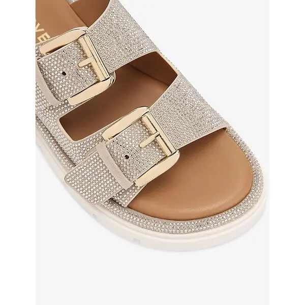 Carvela Pavilion Jewel-embellished Woven Sandals