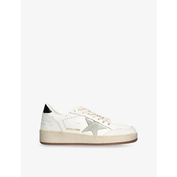 GOLDEN GOOSE Ballstar 2 Leather Low-top Trainers - White/comb