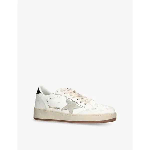 GOLDEN GOOSE Ballstar 2 Leather Low-top Trainers - White/comb